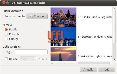 Nautilus Flickr Uploader - Caricare foto su Flickr in Ubuntu o Fedora 0.08 - Linux Freedom